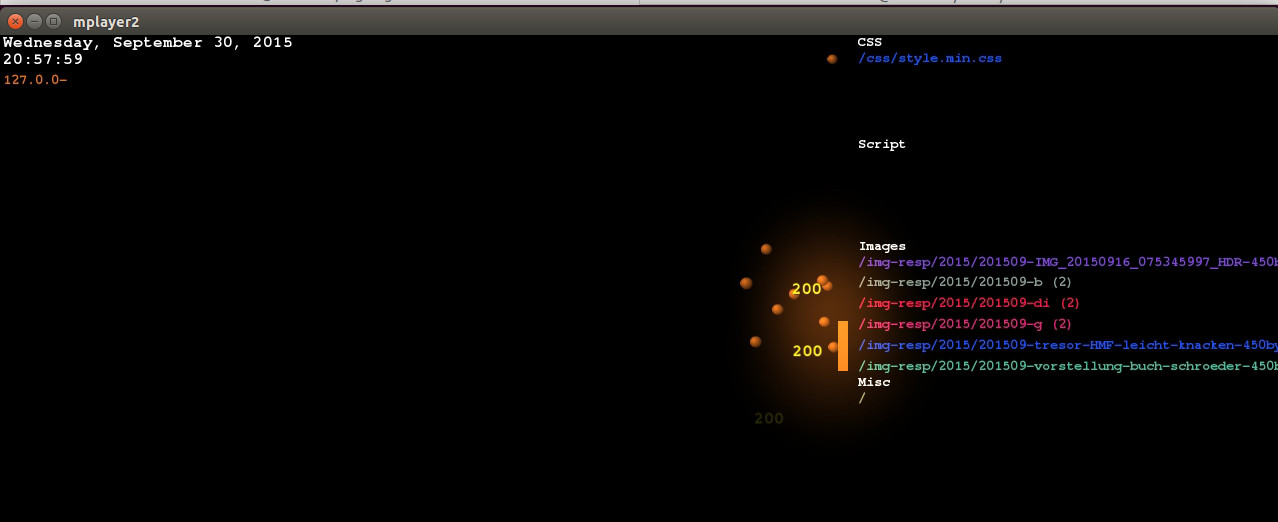Logstalgia: Live Webserver Logs als Pingpong
